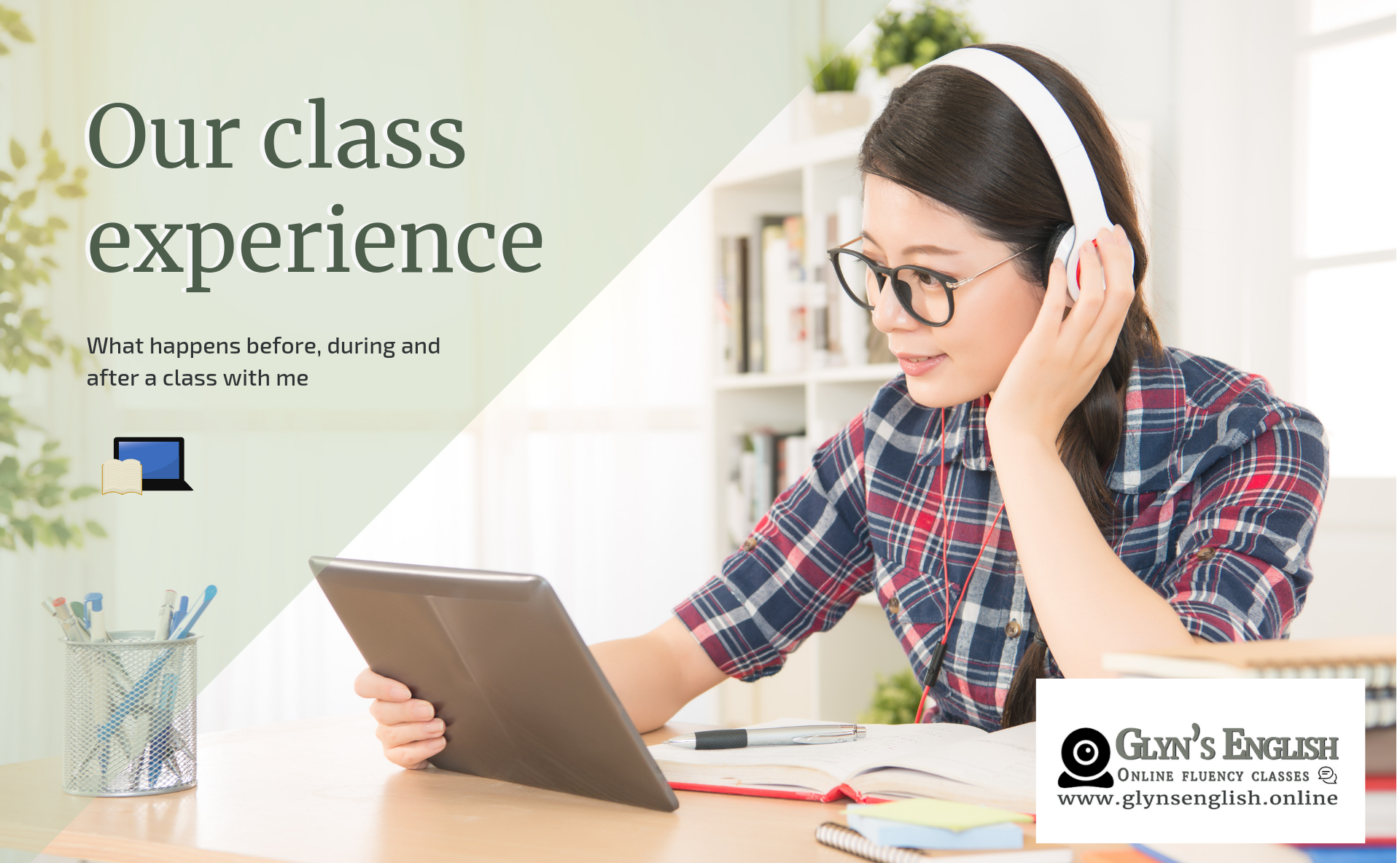Glyn's English Online – Online English Classes for busy people
